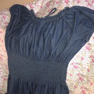 Newport News Jeanology | Dresses | 98 Jeanology Collection 16 Denim Maxi | Poshmark